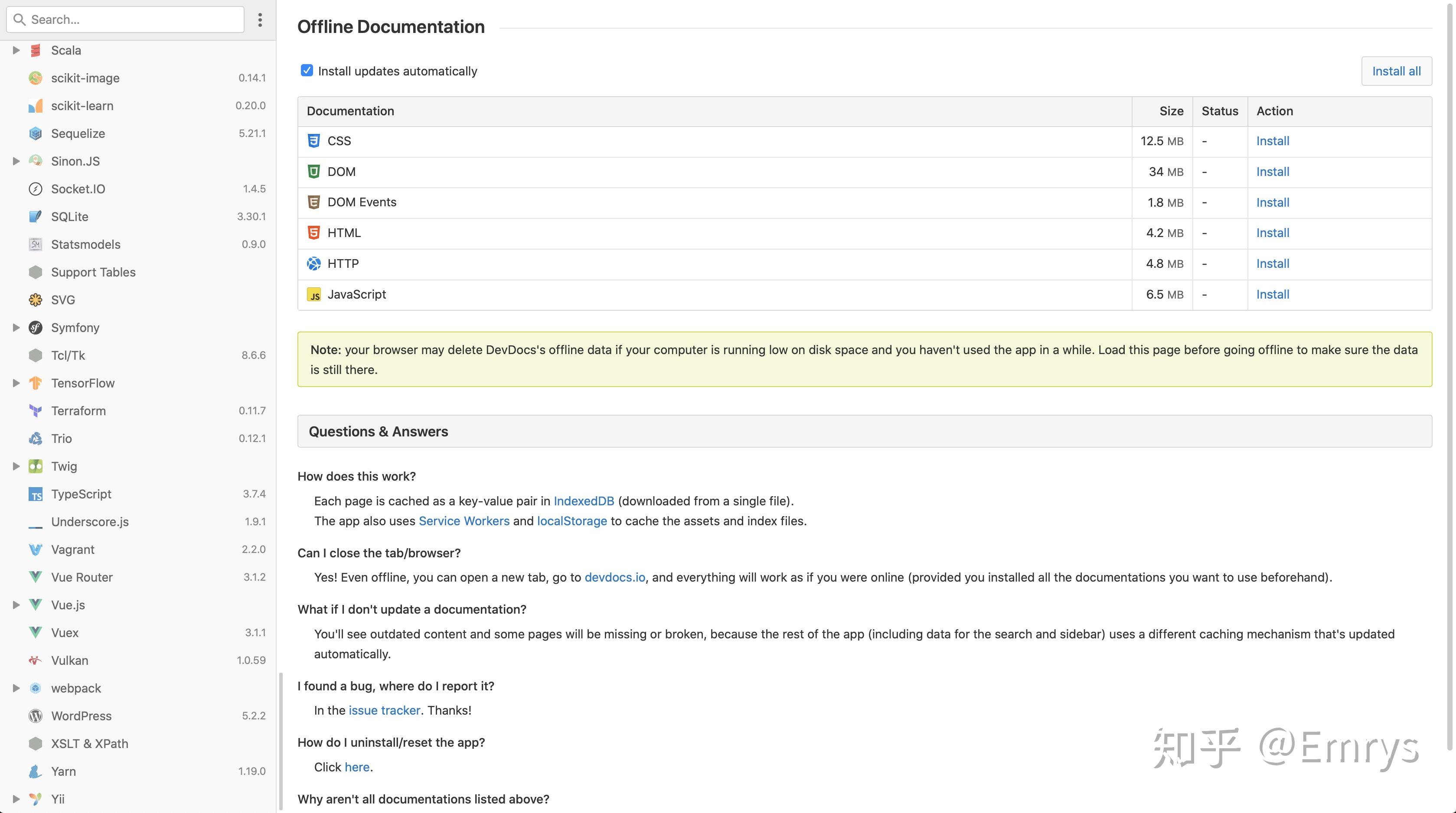 如何获取pytorch documentation的离线版？ - 知乎