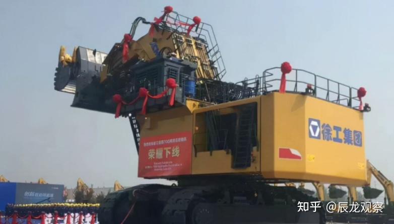 挖掘机中的巨无霸，“神州第一挖”有多强？一斗铲起50吨！ - 知乎