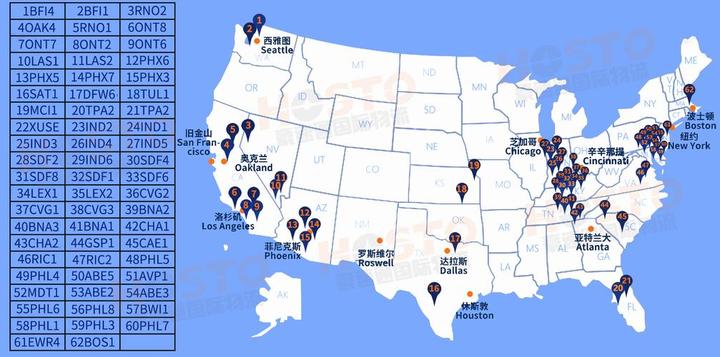 美国亚马逊FBA仓库代码地址 - 知乎