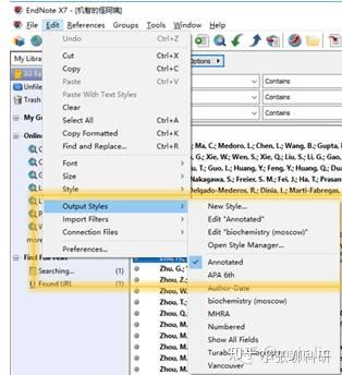 教你使用Reference编辑神器：EndNote - 知乎