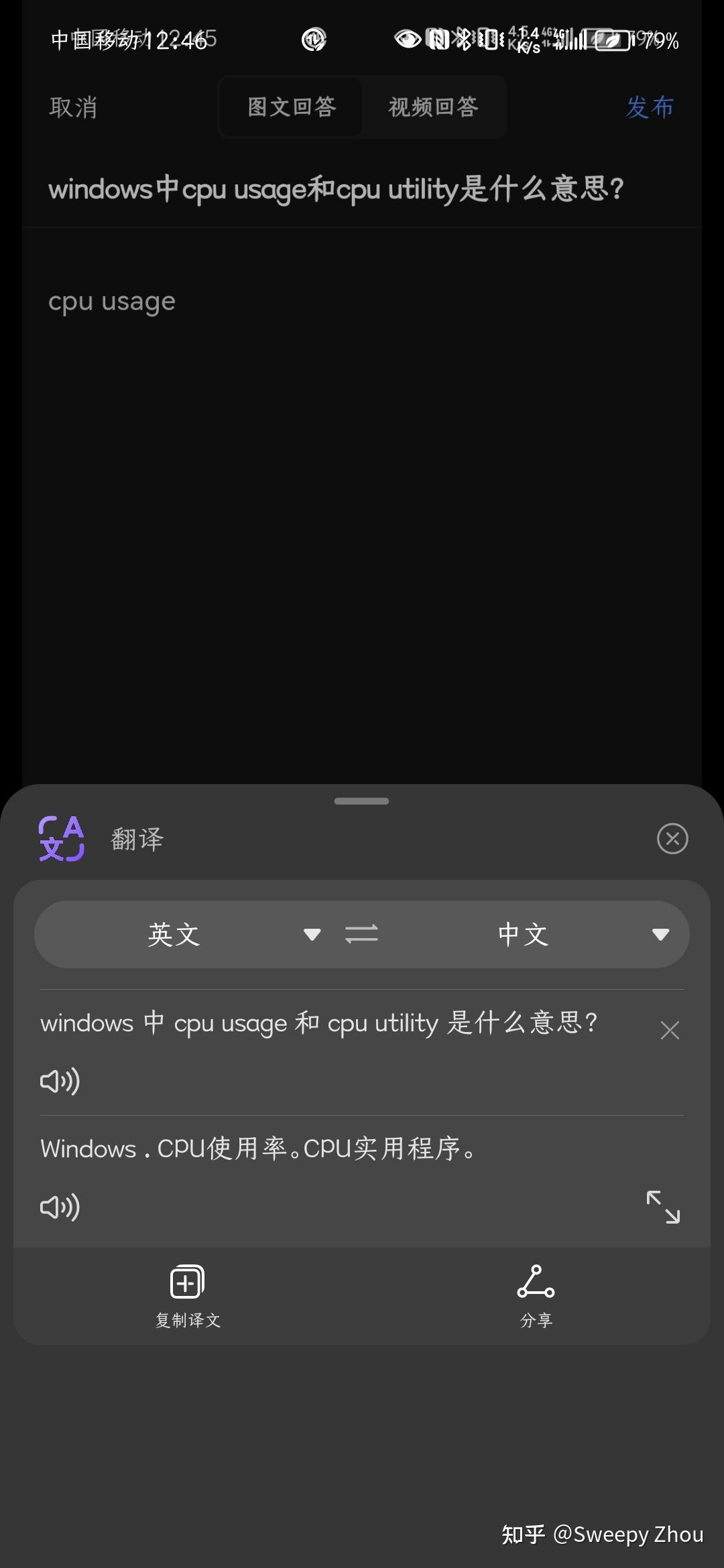 windows中cpu usage和cpu utility是什么意思? - 知乎
