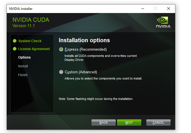 Window下Python+CUDA+PyTorch安装 - 知乎