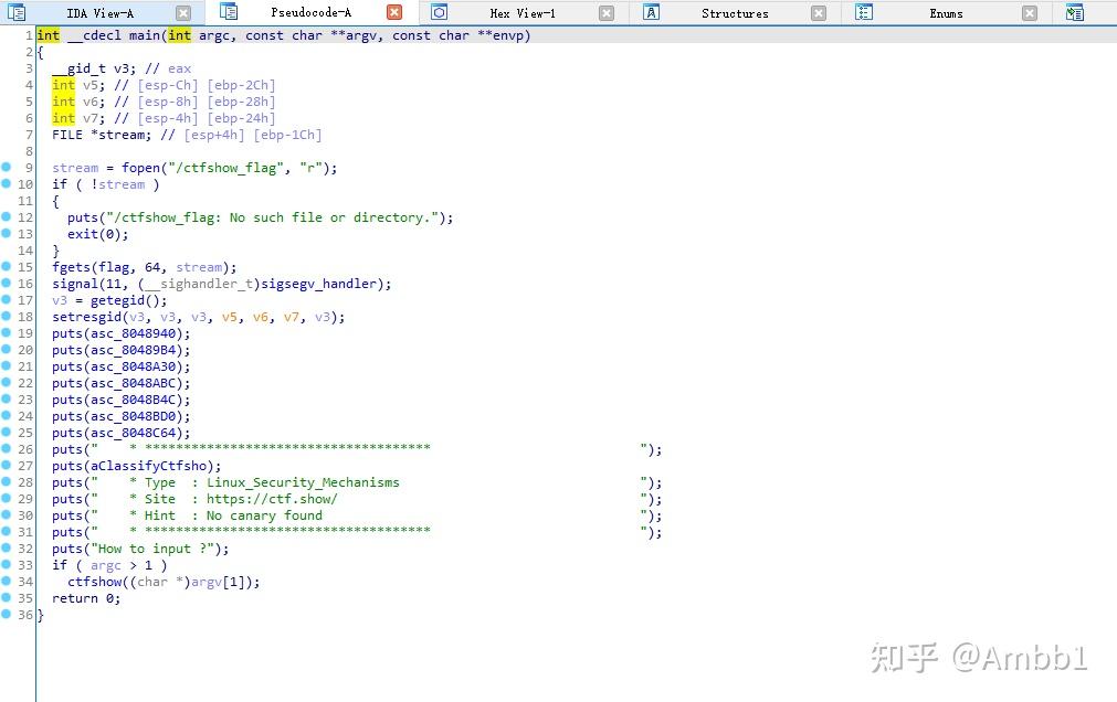 CTF-SHOW-PWN入门-pwn23-pwn24 - 知乎