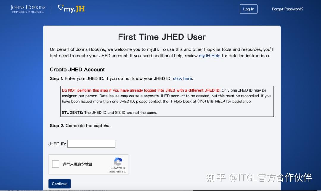 ITGL新生手册｜如何注册JHED ID & JHU Email？SSN号码在哪里找？ - 知乎