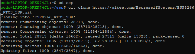 用乐鑫国内镜像构建ESP8266_RTOS_SDK开发环境 - 知乎
