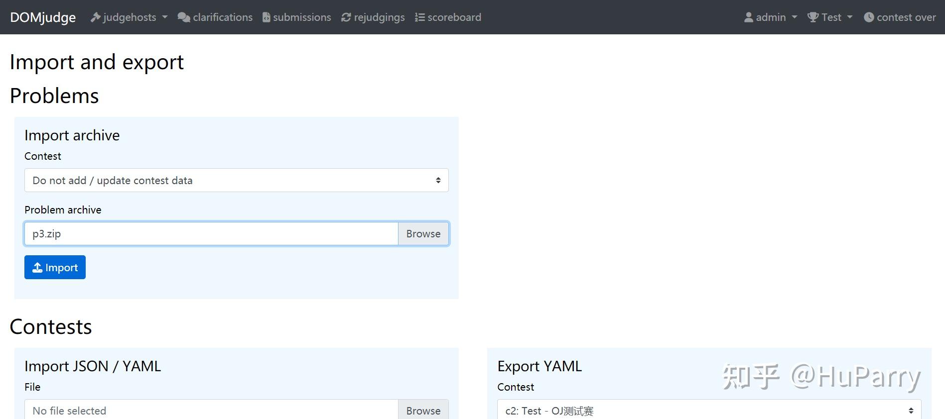 DOMjudge部署(纯新手向) - 知乎