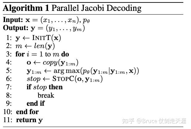 jacobi decoding 论文速读 - 知乎