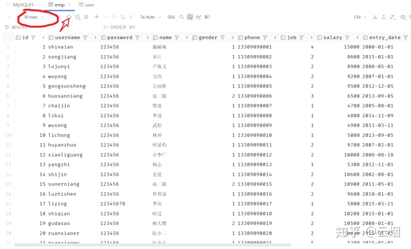 JavaWeb笔记-day05-后端Web基础(数据库MySQL)_下部分（学习于黑马程序员） - 知乎