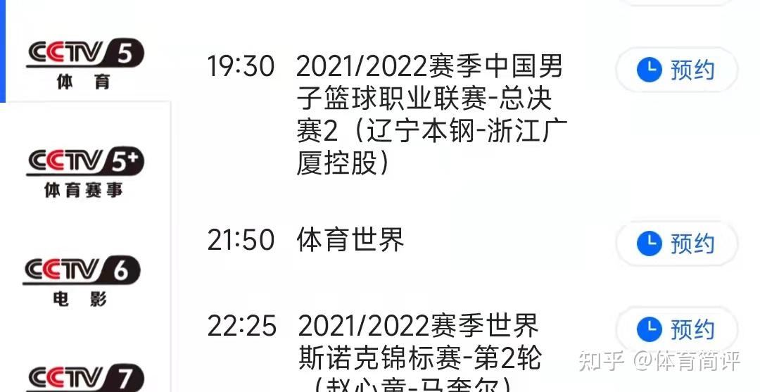 4月22日CBA总决赛G2赛程出炉，央视直播，辽宁外援莫兰德口出豪言 - 知乎