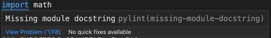 Missing module docstring pylint - 知乎