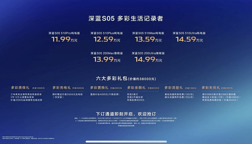 售11.99万起，深蓝S05正式上市，元PLUS最强对手来了！ - 知乎