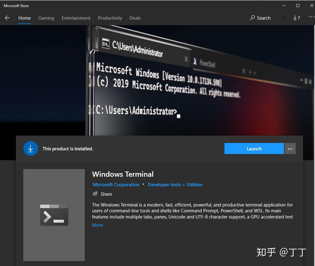 微软终端神器Windows Terminal的体验及配置 - 知乎