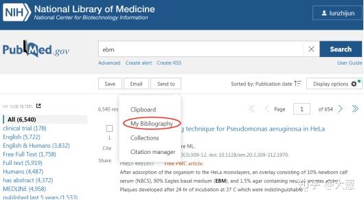 My NCBI的个性化服务 - 知乎