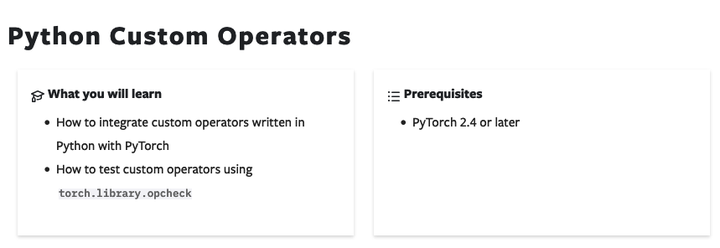 【PyTorch 奇淫技巧】Python Custom Operators翻译 - 知乎