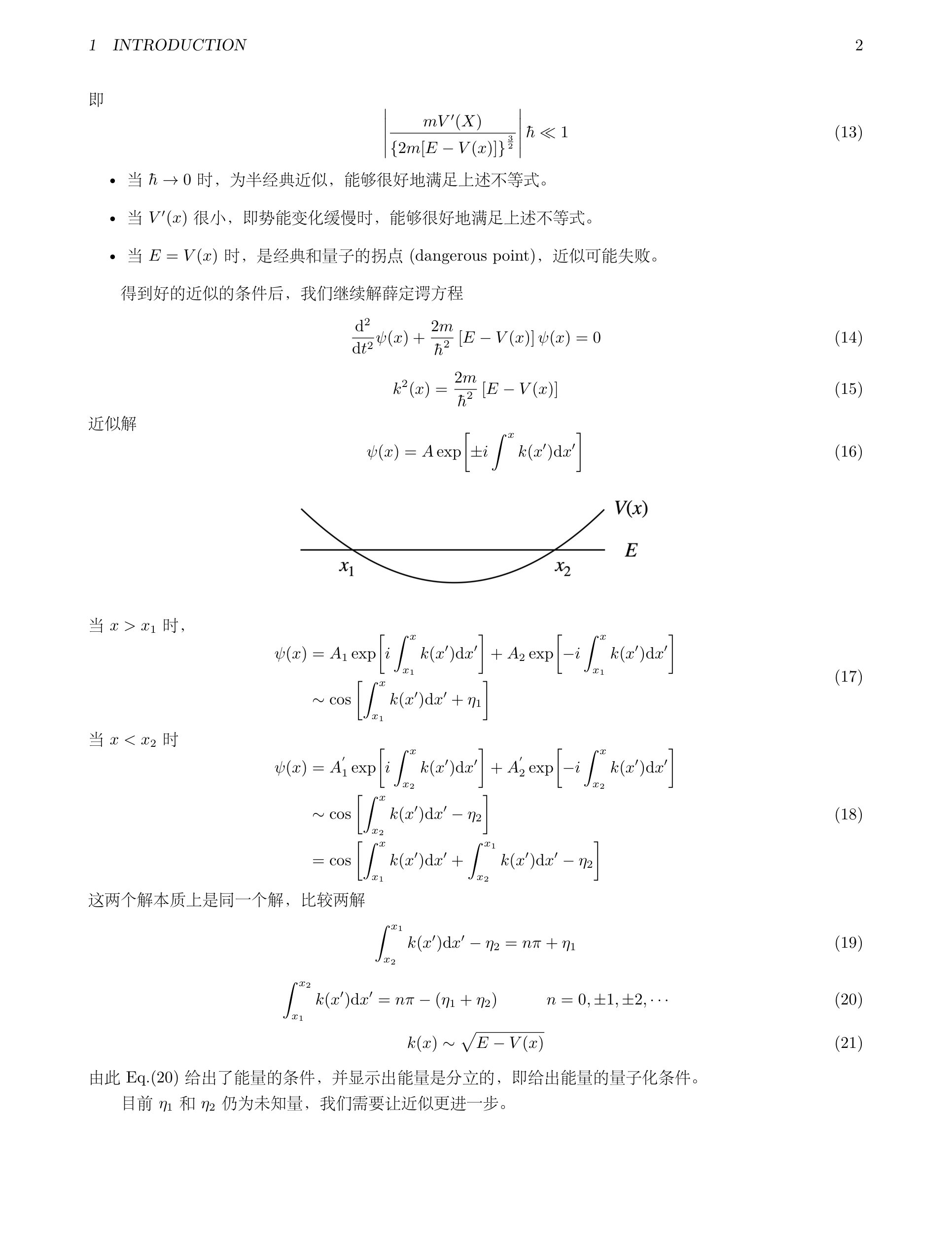 Chapter 3: The WKB Approximation - 知乎
