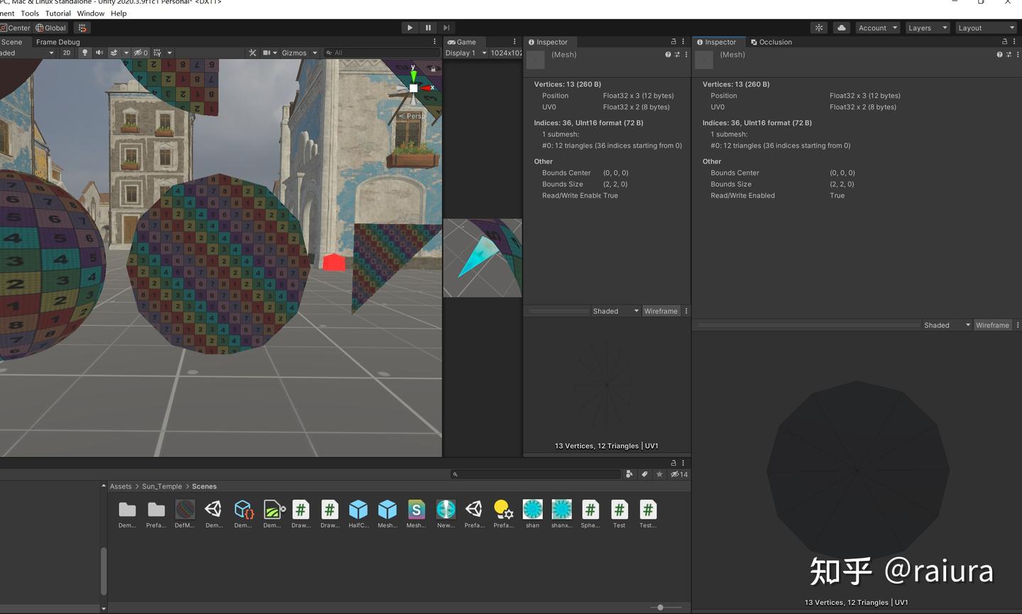 Unity实用技巧：利用Mesh绘制圆形和扇形。 - 知乎