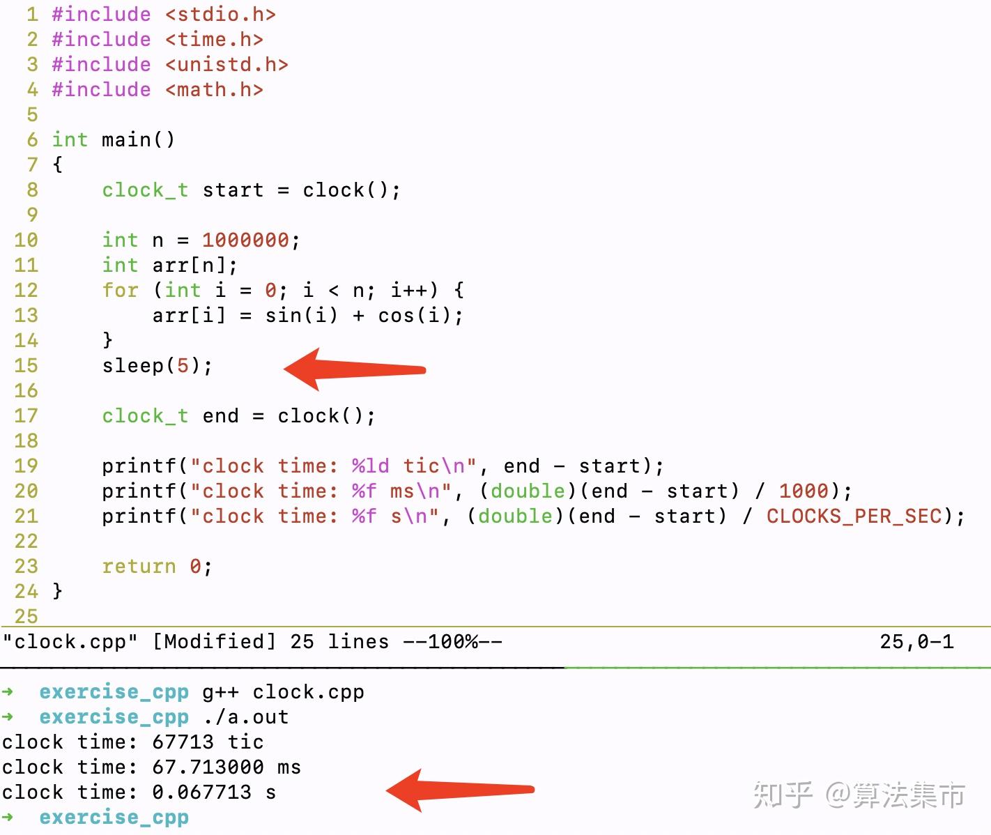 C++用clock()统计程序运行时间时需要注意的地方 - 知乎