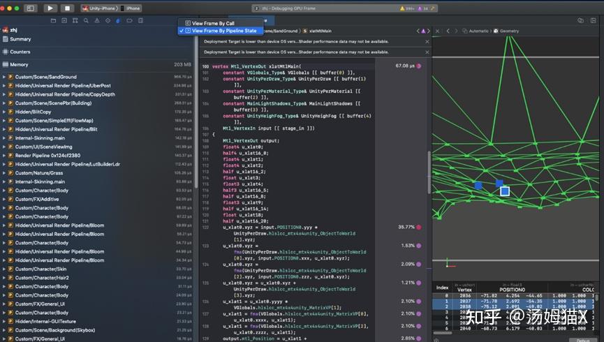 XCode GPU Profiler - 知乎