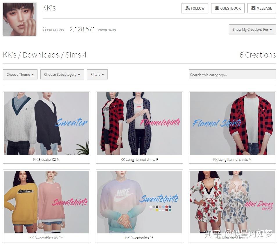 模拟人生4 | TSR作者Mod整理-服装类 - 知乎