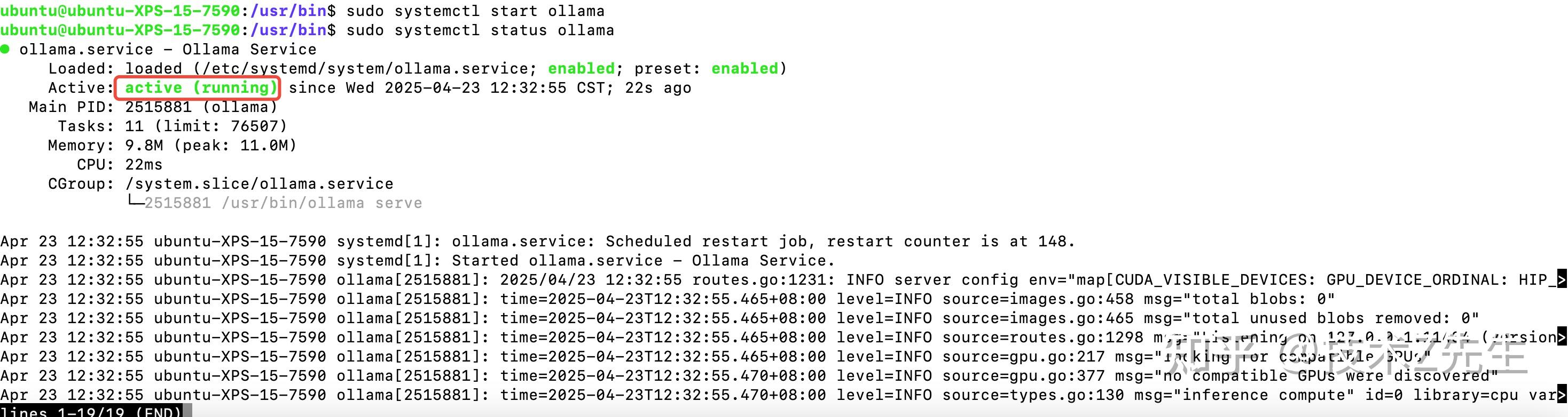 Linux安装Ollama及大模型API接口映射详细教程 - 知乎