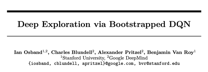 【强化学习 148】Bootstrapped DQN - 知乎