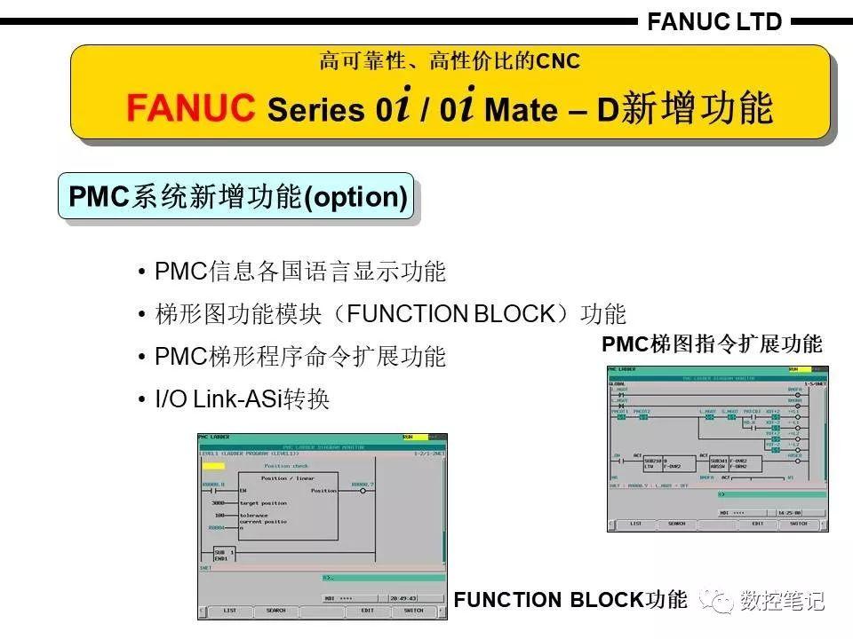 FANUC Series 0i / 0i Mate-MODEL D 区别及功能说明 - 知乎