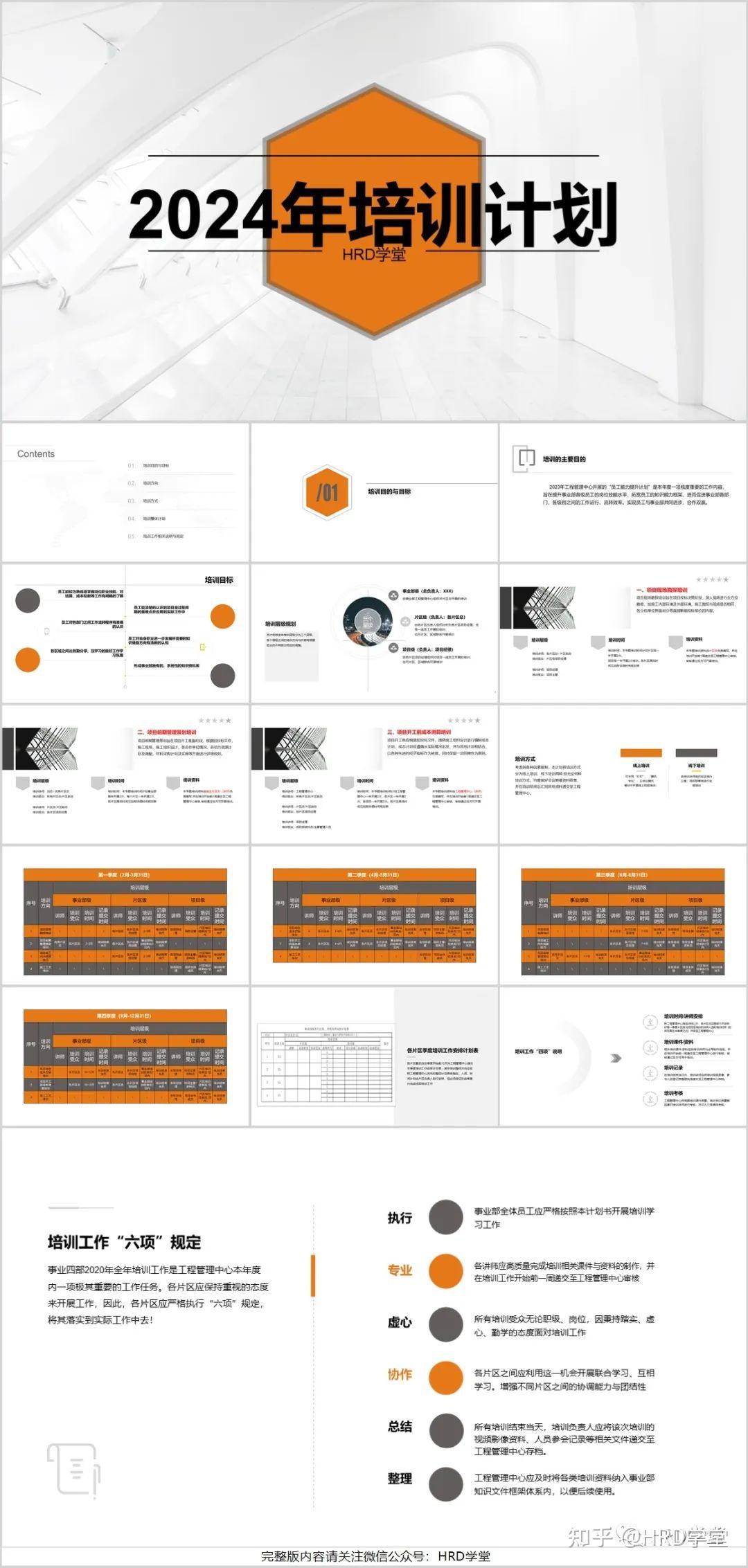 2024年度培训规划（方案+计划+表格+PPT） - 知乎