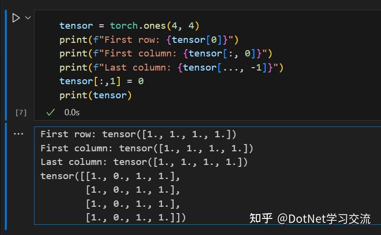 Pytorch入门—Tensors张量的学习 - 知乎
