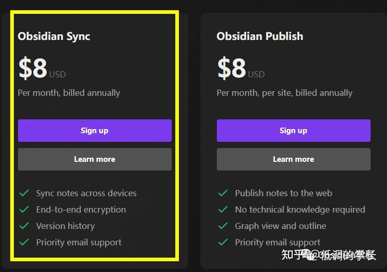 Obsidian会员 - 知乎