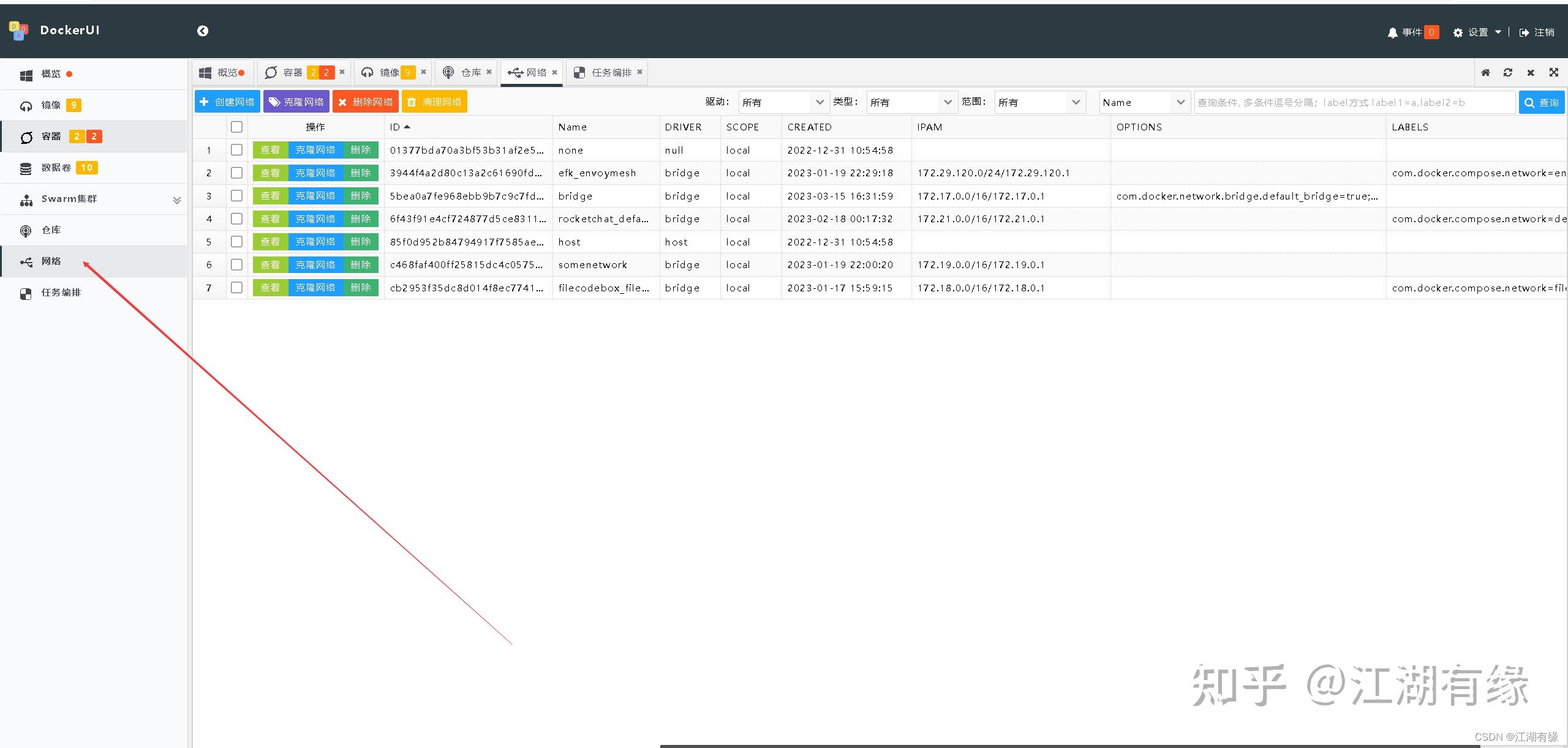 云原生之部署Docker可视化管理工具docker.ui
