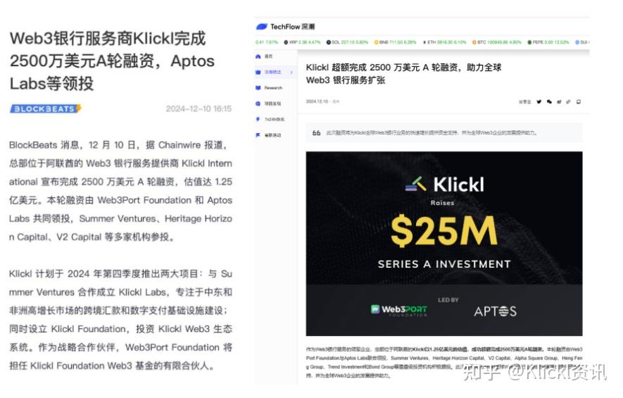 Klickl ：向MEA区首个百亿美金Web3金融巨头发起冲击 - 知乎