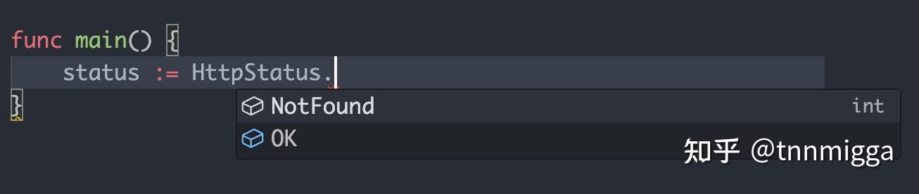 golang 开源枚举库enum - 知乎