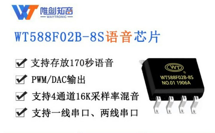 可以自行制作并烧录音频的语音芯片 WT588F语音ic 调试样品节省60% - 知乎
