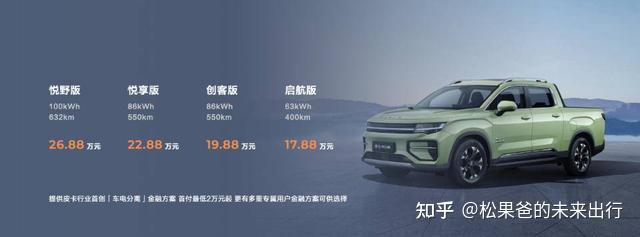 雷达开辟新能源汽车新赛道，首款原生纯电皮卡雷达RD6正式上市 - 知乎