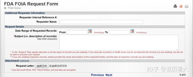 其实FDA注册资料可以申请公开·FOIA信息公开 - 知乎