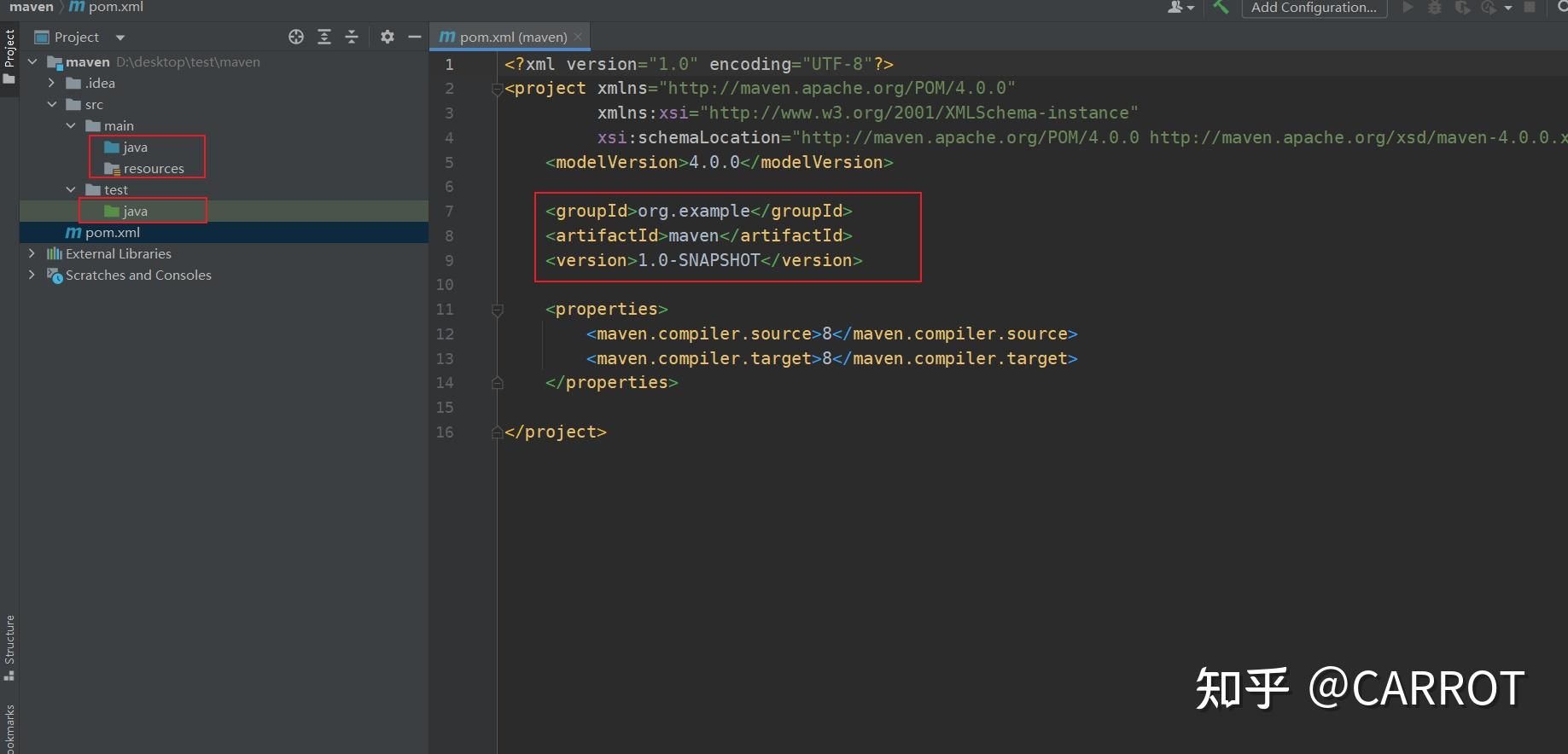 IDEA根据maven模板创建工程 - 知乎