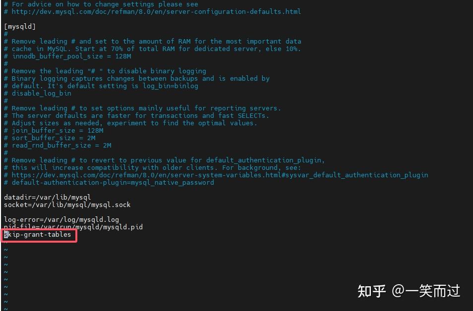 在 CentOS 上安装了 MySQL 数据库，忘记了 MySQL 数据库密码怎么办？ - 知乎