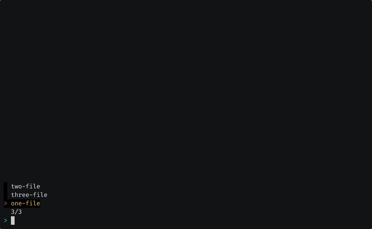 x-cmd pkg | fzf - 命令行模糊查找器 - 知乎