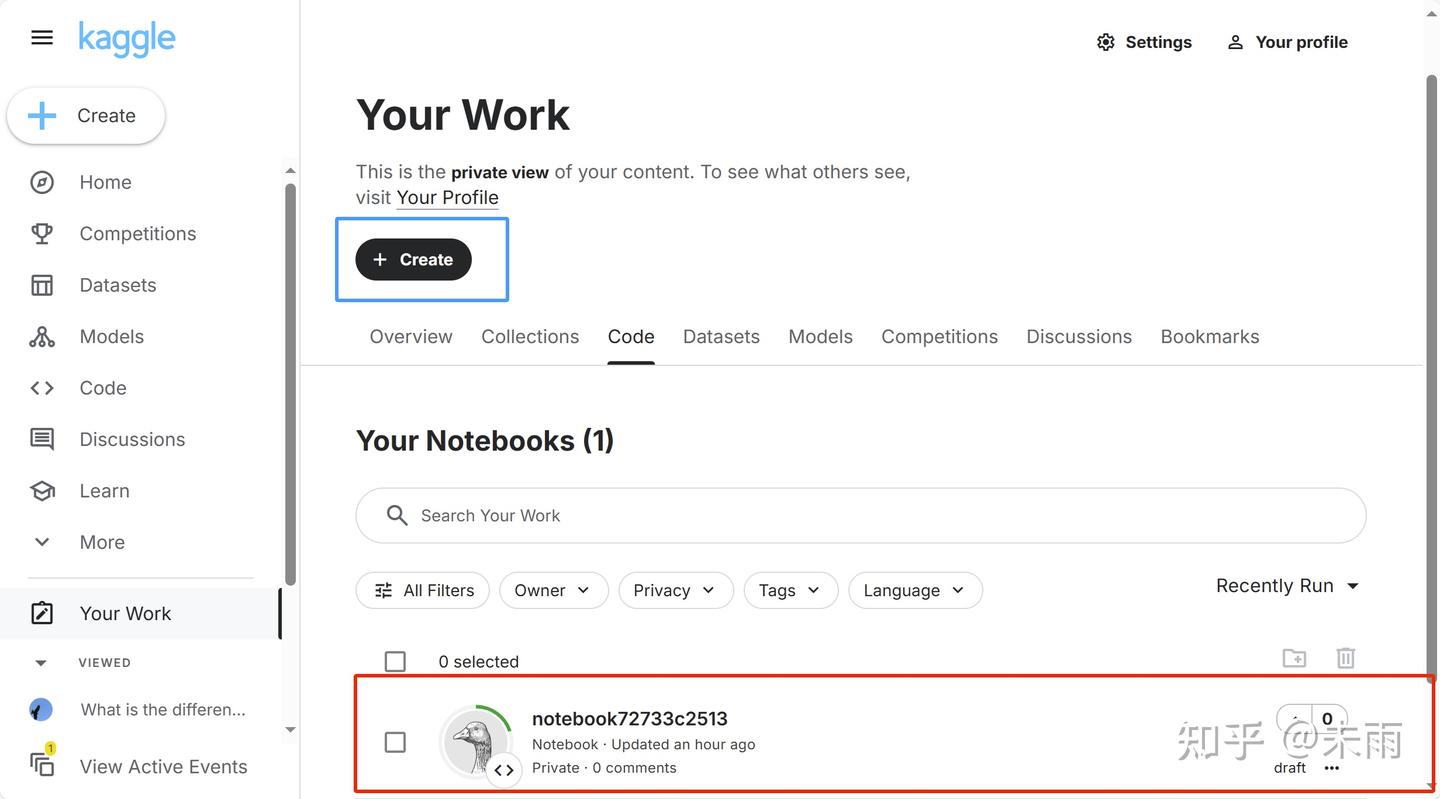 kaggle GPU资源使用教程——针对超级小白 - 知乎