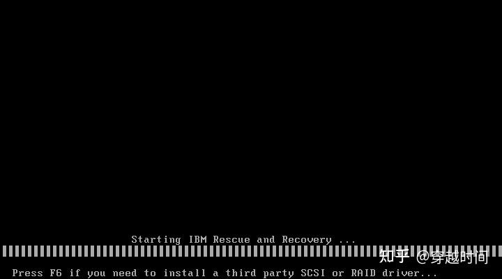 穿越时间·IBM Rescue and Recovery的恢复画面与功能限制 - 知乎