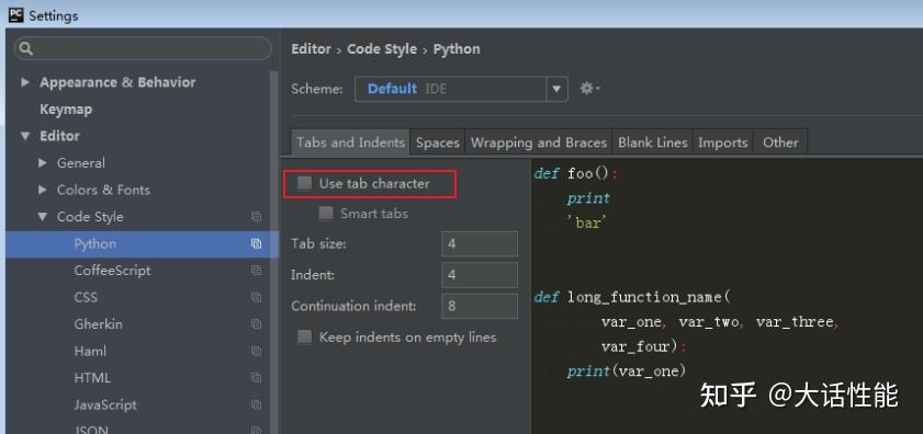 【Pycharm 必学技巧 】tab和空格混用自动转换 - 知乎