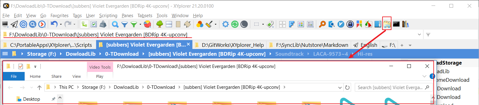xyplorer界面布局元素介绍 - 知乎