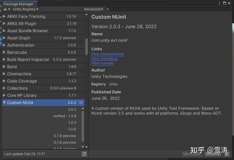 unity 2019.4.40f1 反射 GetCustomAttribute nunit.framework.dll 找不到报错 - 知乎