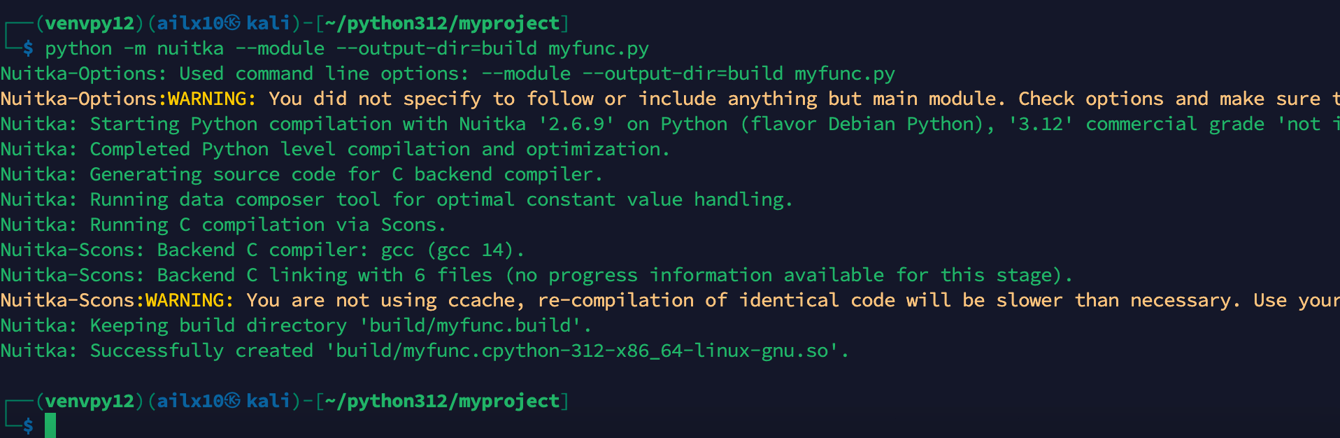 Nuitka打包Python程序(Linux) - 知乎