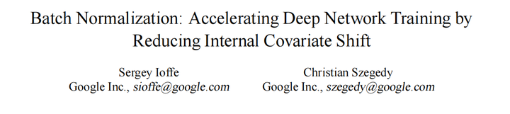 深度学习经典论文分析（九）-Batch Normalization - 知乎