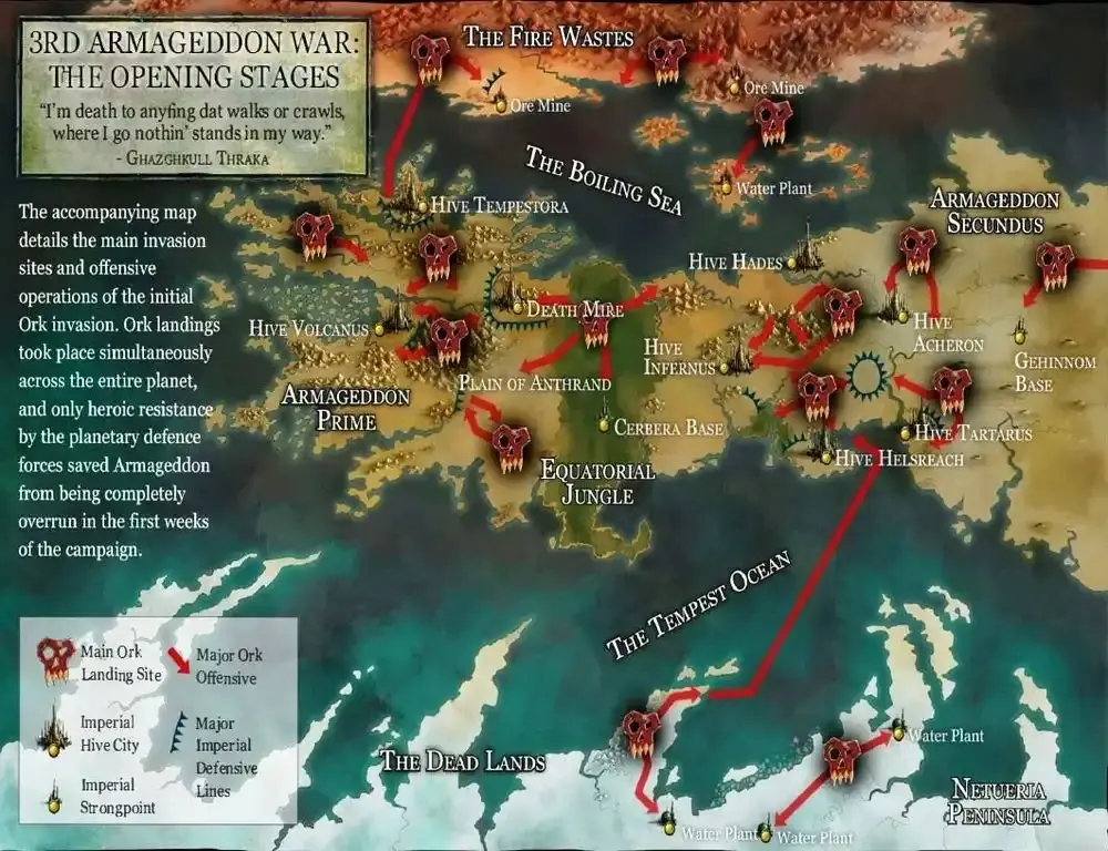 [战锤40k·末日死地]哈米吉多顿/乌兰诺（Armageddon/ Ullanor） - 知乎