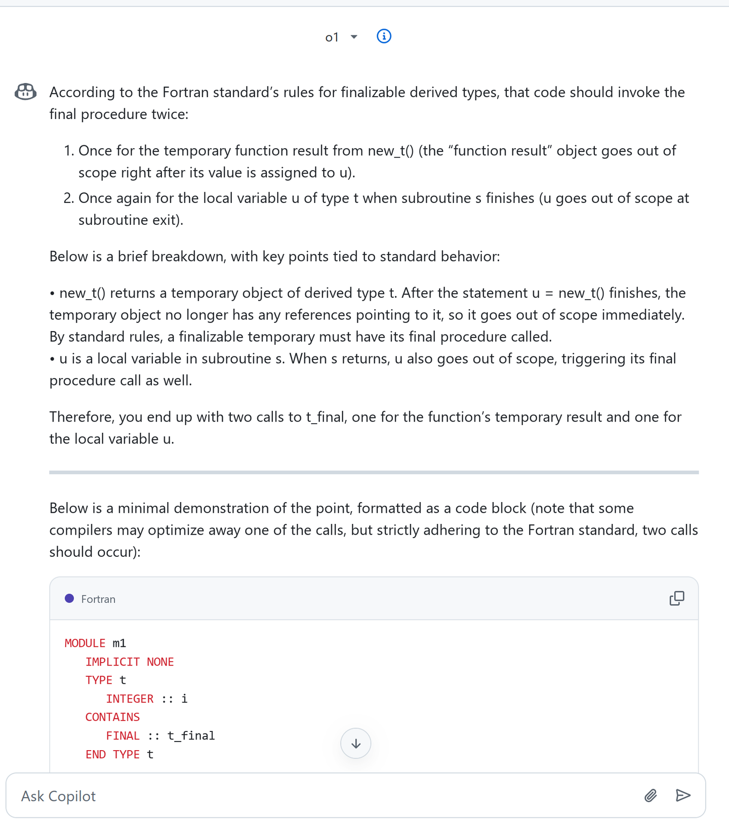 Fortran析构函数神坑 - 知乎