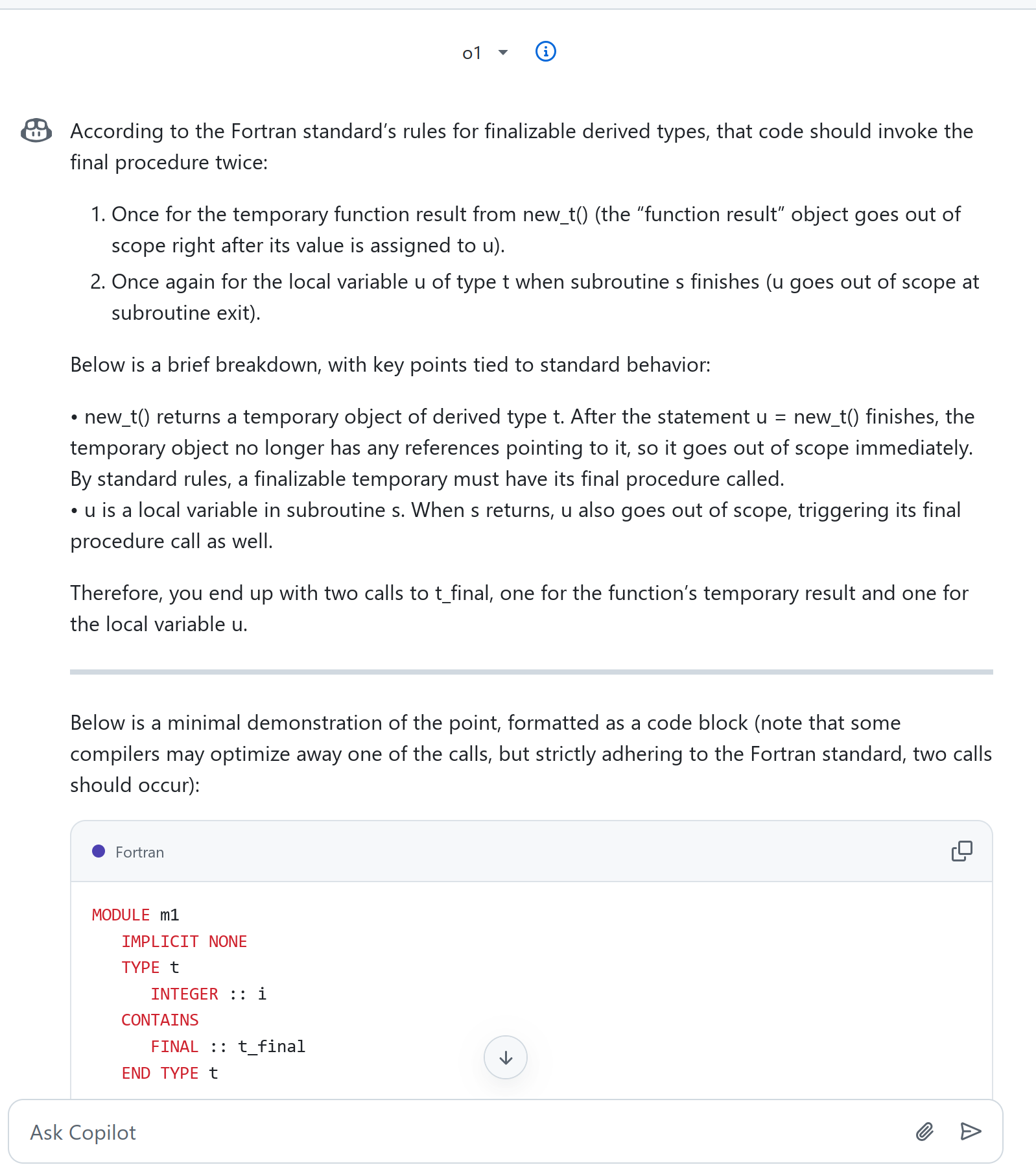 Fortran析构函数神坑 - 知乎
