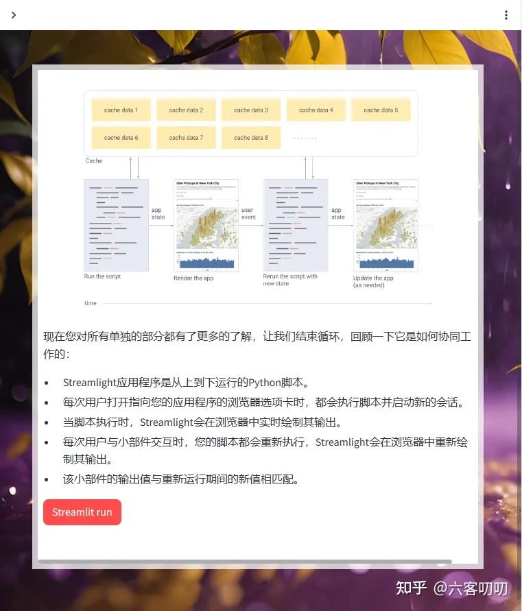 在运行streamlit run app.py后跳出不能进入运行状态是怎么回事？ - 知乎