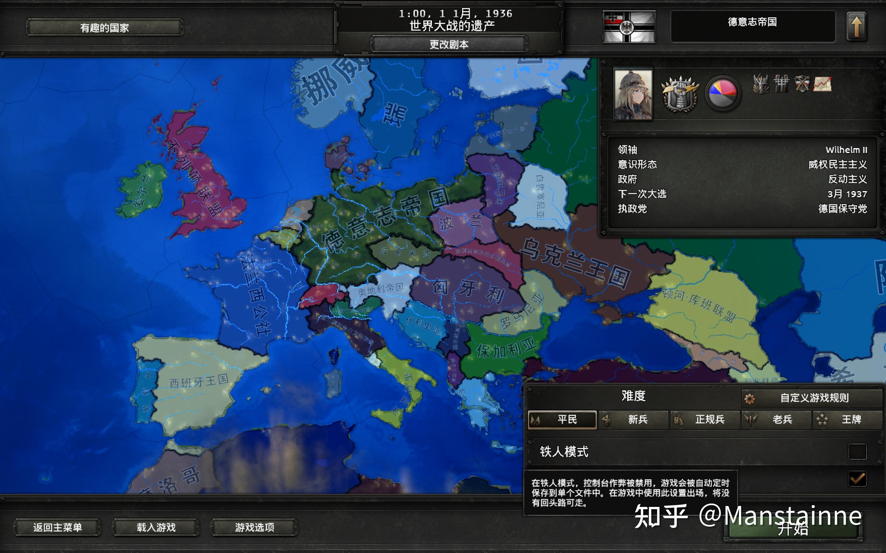 Kaiserreich国家推荐 - 知乎